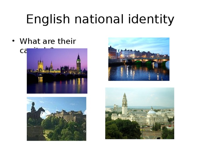Презентация на тему "English National Identity"